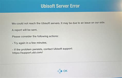 Ubisoft Server Error Solutions Rubisoft