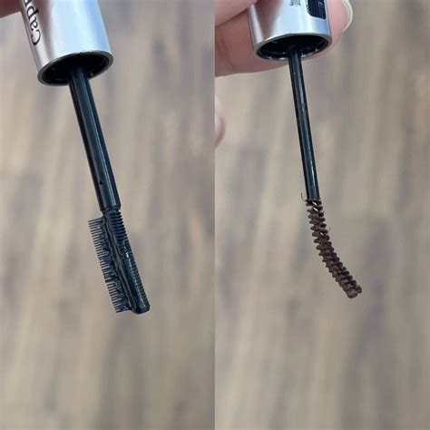 Volumizing Double Curl Mascara 2 đầu Nâu đen Siêu Tiện Lợi Thương Hiệu