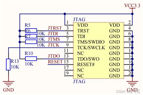 stm32烧写程序：st link v2调试下载器实物和连接方式 stlink接线图 csdn博客