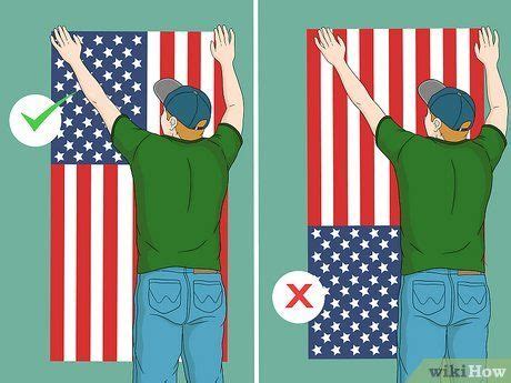 How To Hang An American Flag Vertically Steps With Pictures