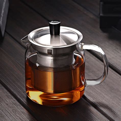 티포트 세이타 라이트킹 스텐 티포트 내열유리 차주전자 650ml 오늘의집 쇼핑
