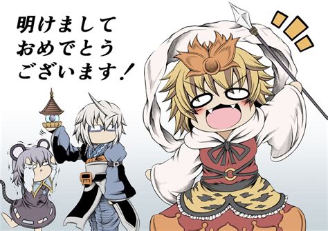 Nazrin Morichika Rinnosuke And Toramaru Shou Touhou Drawn By Hidefu