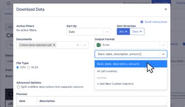 How To Convert Citibank Bank Statement To Excel CSV QBO