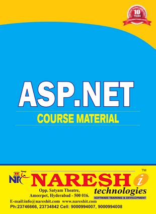 Asp Net Course Material Course Best Online Asp Net Course Material