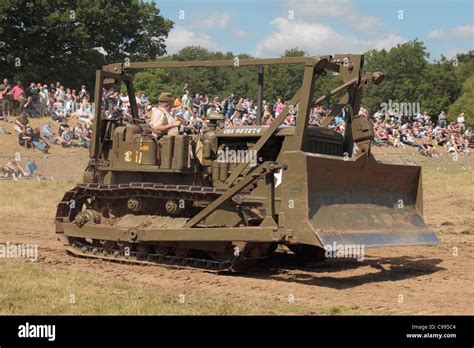 Us Corps Of Engineers Wwii Caterpillar D7 Bulldozer On Display At The