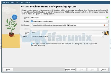 Install NixOS With Gnome Desktop On VirtualBox Kifarunix