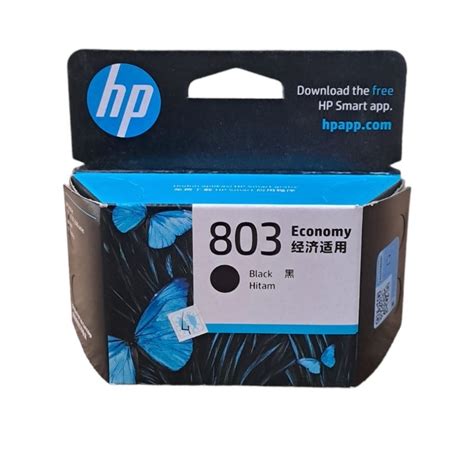 Jual Promo Tinta Hp 803 Black Original For Printer Hp Deskjet 11002100