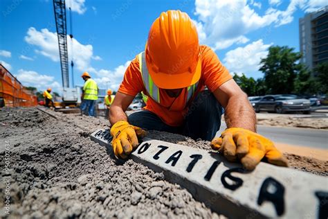 Bridge Structural Integrity Construction And Safety Shown In A Construction Site Where A