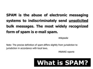 Direct Mail Vs SPAM PPT