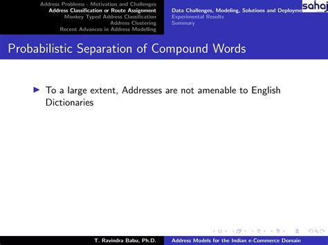 Address Classification Pdf
