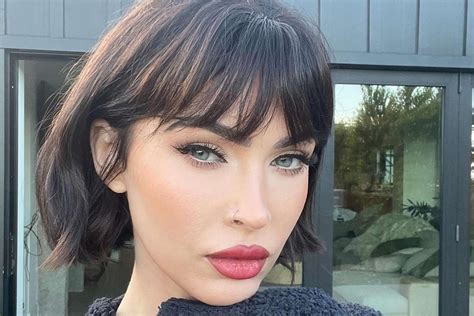 Megan Fox Swaps Recent Colorful Locks For Dark Hair Brunette Again