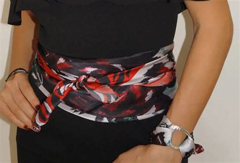 Accessorize Your Dress With A Stylish Scarf Belt Shunvogue