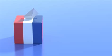 프랑스 선거 프랑스 국기 투표함 슬롯에 흰색 봉투 복사 공간 3d 렌더 대통령 선거에 대한 스톡 사진 및 기타 이미지 대통령 선거 0명 2022년 Istock