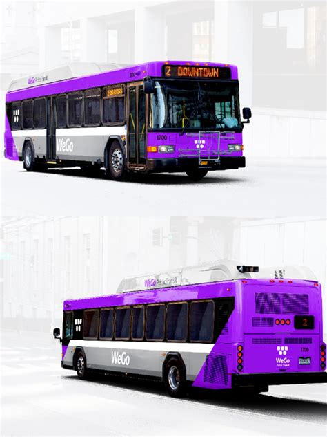 Nashville Transit Metro Transit Authority Revamps Look With New Branding