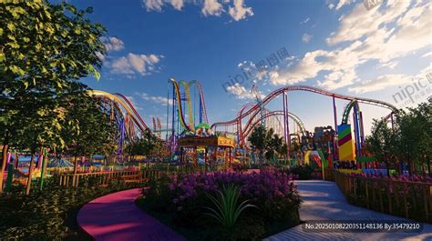 Ai创作图现代主题乐园 游乐园效果图 乐园效果图 游乐园设计 丝路欢乐世界 尖叫乐园 游乐设施效果图 融创乐园1 融创茂过山车 融创茂大摆锤 欢乐谷快乐干线 大型游乐场规划设计 云里梦想乐园