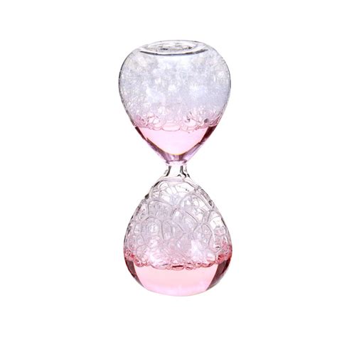 Glass Hourglass Timer Liquid Hourglass Liquid Motion Timer Hourglass