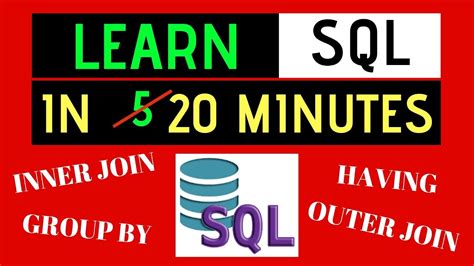 Master Sql Like A Pro In 20 Minutes