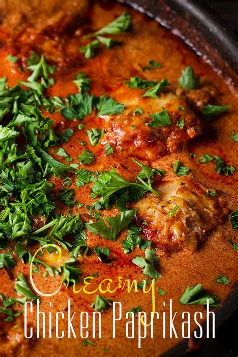 Creamy Chicken Paprikash Hungarian Paprika Chicken Artofit