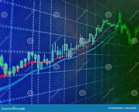 Information Articles Blogging On A Device Screen Financial Accounting Stock Market Graphs And