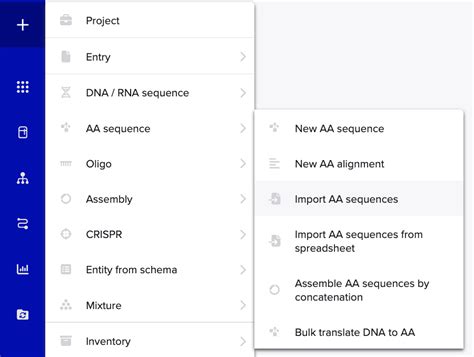 Aa Sequence Overview Benchling
