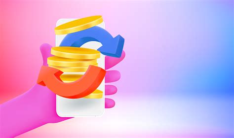 화살표와 금화가 있는 캐쉬백 개념 복사 공간이 있는 3d 벡터 배너 3차원 형태에 대한 스톡 벡터 아트 및 기타 이미지 3차원 형태 개념 개념과 주제 Istock