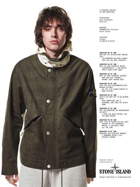 Gene Gallagher For Stone Island Spring Summer 25 Stone Island