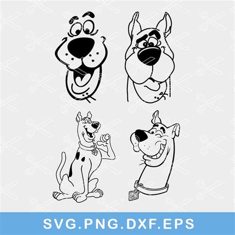 Scooby Doo Bundle Svg Scooby Doo Svg Cartoon Svg Png Dxf Inspire Uplift Scooby Scooby