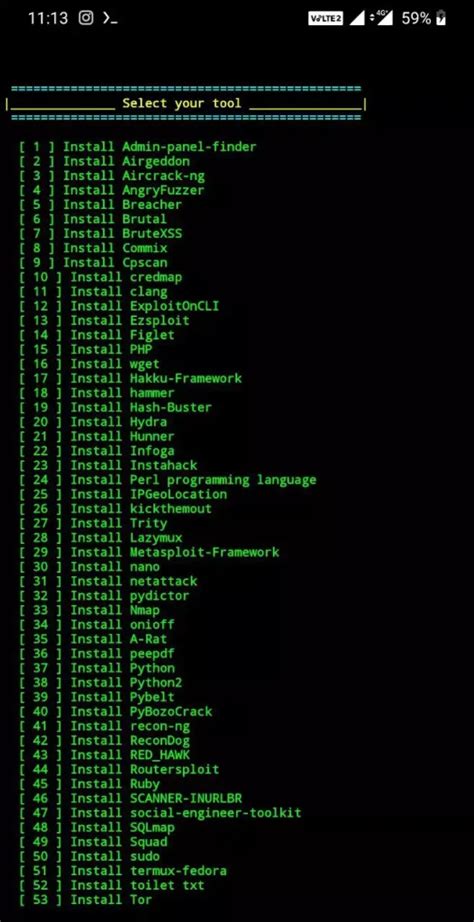 Tool X Powerful Kali Linux Tools Installer For Termux Bhai4you