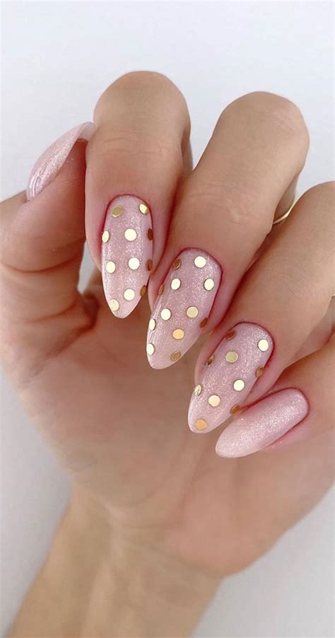 Gold Polka Dots