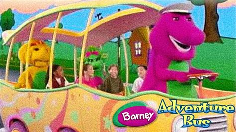 Adventure Bus Barney 💜💚💛 Subscribe Youtube