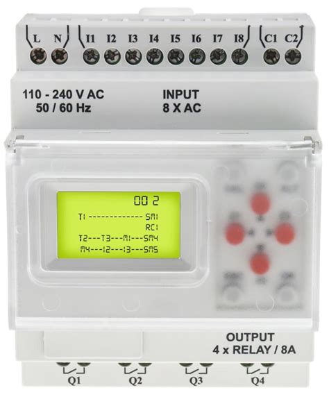 RS PRO RS PRO Logic Module Inputs Outputs Digital Relay ModBus Networking Computer