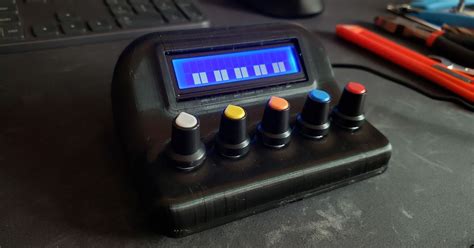 Black Octopus Deej Volume Mixer By Migueppc Download Free Stl Model