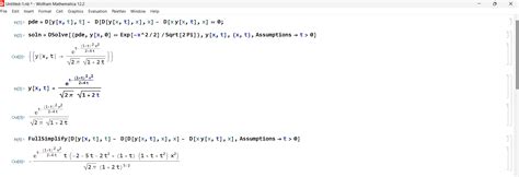 Why The Solution To This Pde Provided By Dsolve Does Not Solve The Pde How To Correctly Use