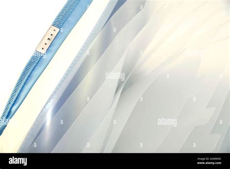 Deep Blue File Folder Isolated On White Stock Photo Stock Photo Alamy