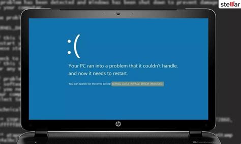 How To Fix A Kernel Data Inpage Error CitizenSide