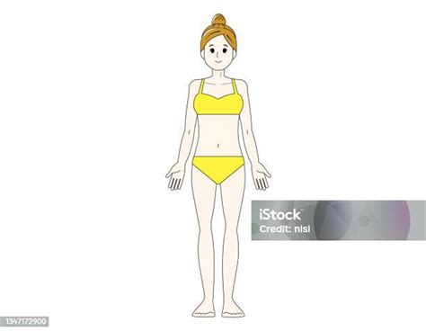 여성의 전신 일러스트레이션 아름다움 벡터 그림입니다 건강관리와 의술에 대한 스톡 벡터 아트 및 기타 이미지 건강관리와 의술 등 목 라인 Istock