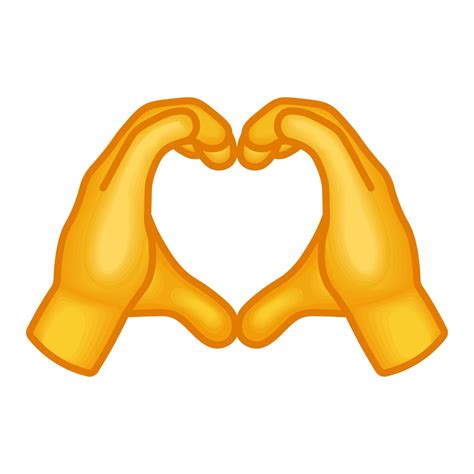 Heart Hands On Emojipedia Sample Images 140 Yzph