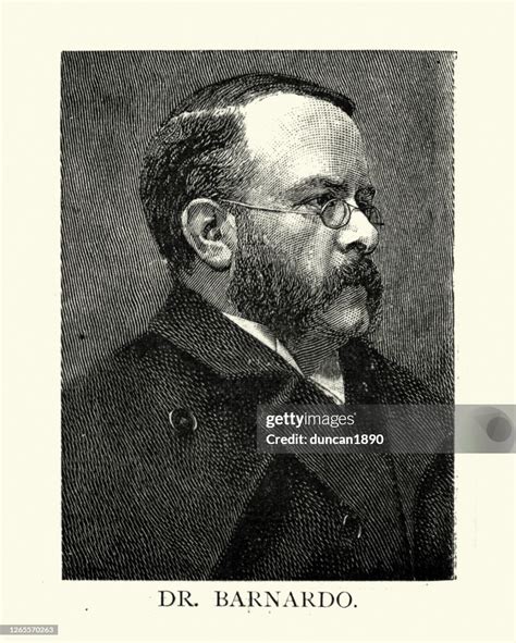 Dr Thomas John Barnardo An Irish Philanthropist High Res Vector Graphic