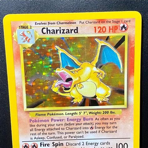 Holographic Charizard Pokemon Card