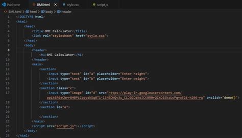 Coding Javascript Html Css Bmicalculator Health Wellness