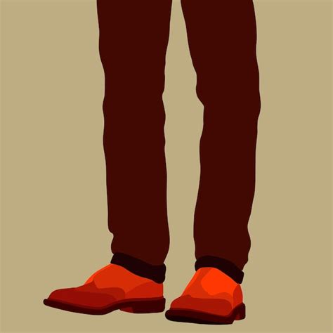 Premium Vector Vector Illustration Of Male Footwear