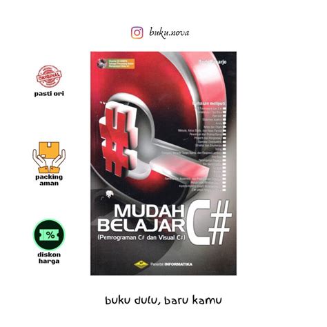 Jual Buku Mudah Belajar C Pemrograman C Dan Visual C Cd Shopee Indonesia