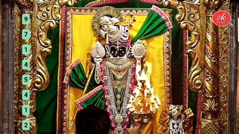 શ્રુંગાર આરતી દર્શન ⚜️રાજાધિરાજ 🙏શ્રી શ્રી દ્વારકાધીશ ભગવાન🙏તા ૨૪ ૦૪ ૨૦૨૪ ચૈત્ર વદ એકમ⚜️