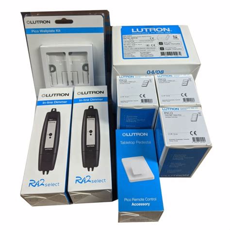 Lutron Ra2 Select Starter Kit For Smart Home Wireless Control Dimmers Pico Faceplate