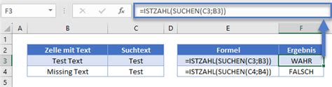 Test If Cell Contains Text With Excel Formulas