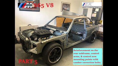 Bmw E30 Coupe Swapping In An S65 Drivetrain With 6spd Manual Part 5