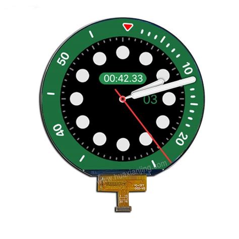 3 6 Inch Round TFT LCD Module Hua Xian Jing