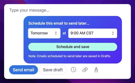 How Do I Send An Email Later HEY