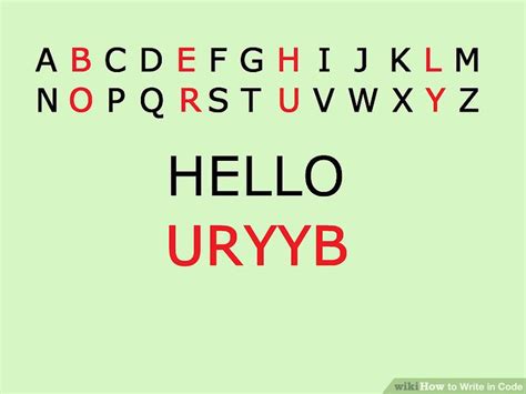 5 Ways To Write In Code Wikihow