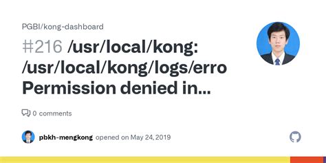 usr local kong usr local kong logs error log permission denied in docker file · issue 216